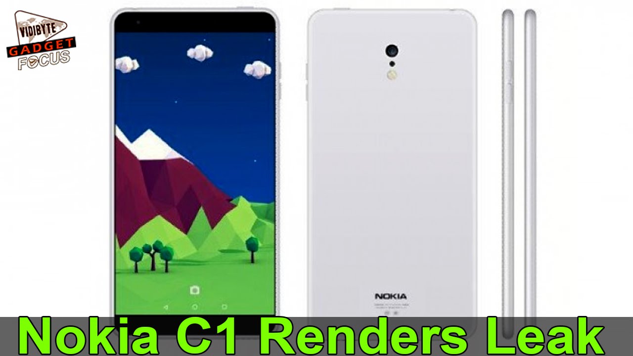 Nokia C1 Android Phone New Renders Leaked - YouTube