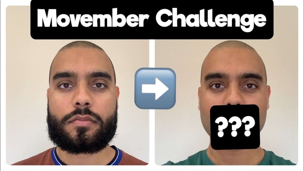 Movember? Challenge Accepted! + Grow-a-Mo with me in 30 days. - YouTube