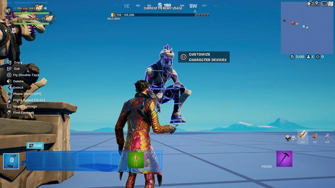 How to make A custom boss in Fortnite creative - YouTube