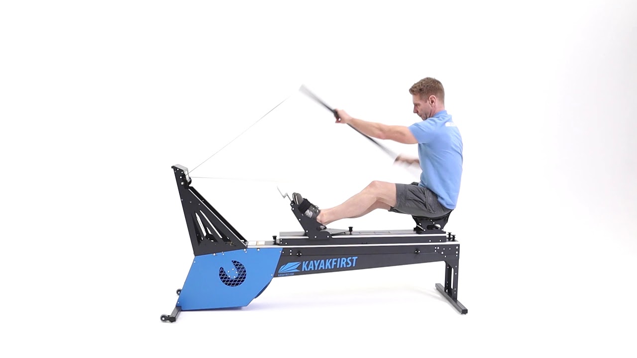 Uni-K - Kayak ergometer with sliding bench user manual - YouTube