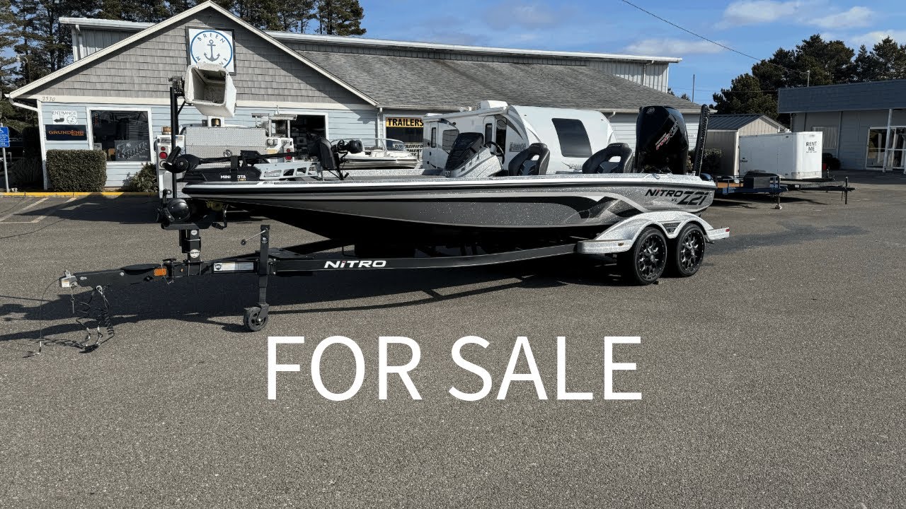 (SOLD) 2022 Nitro Z21 XL with Mercury 250HP ($55,300) - YouTube