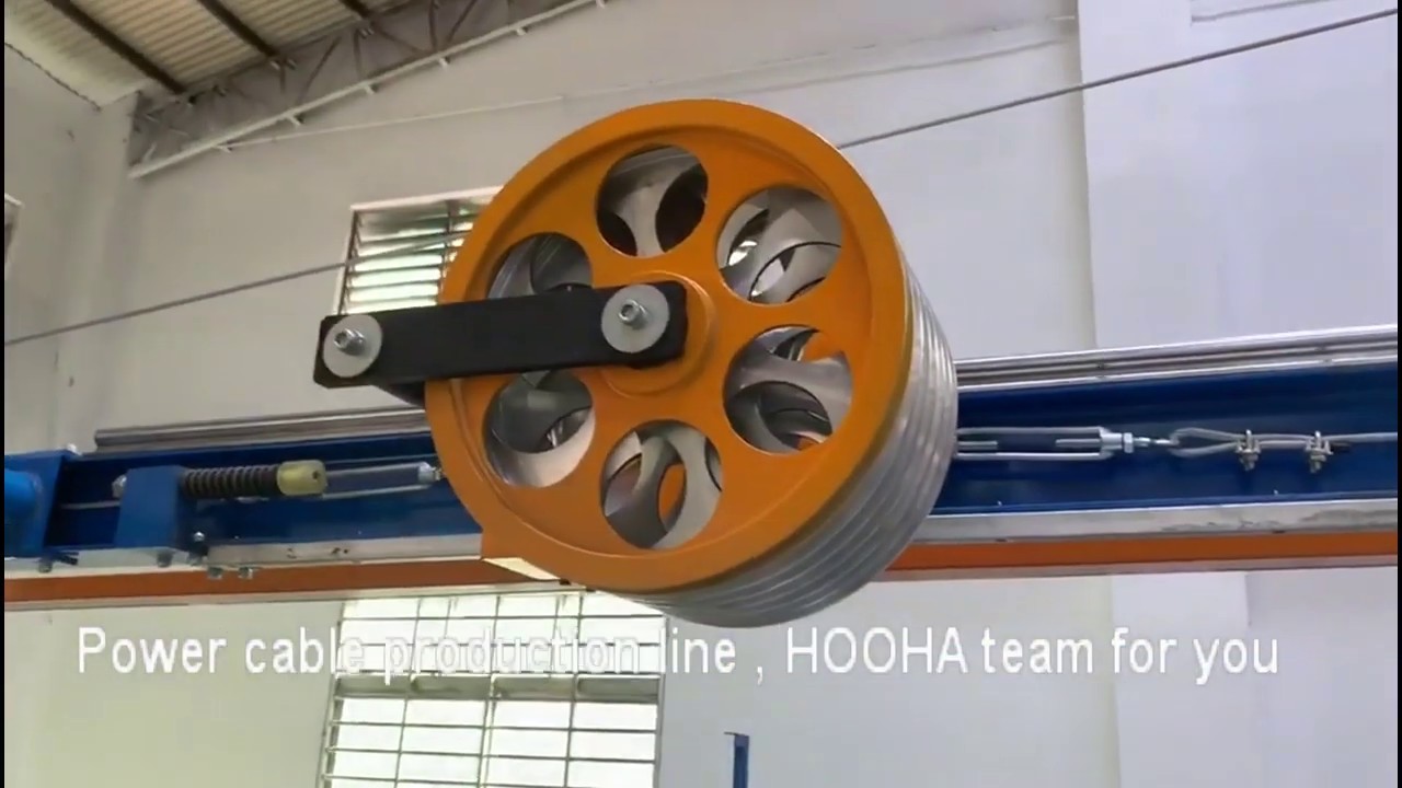 Power Cable Production Line - YouTube