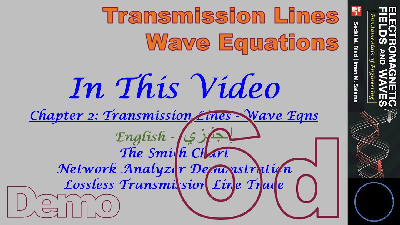 Ch 2 - Transmission Lines - Wave Equations - 7 of 8 - YouTube