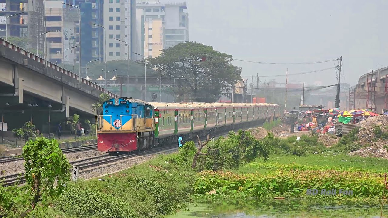 Metre Gauge Diesel Train Brahmaputra Express (Dewanganj to Dhaka ...