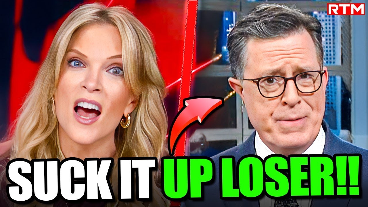 Megyn Kelly Gives Stephen Colbert A RUDE Awakening In EPIC Rant - YouTube