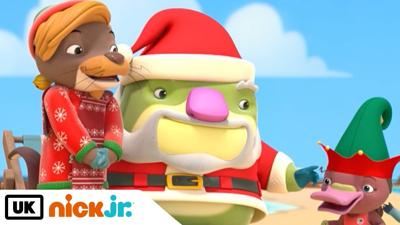 Christmas In The Southern Hemisphere 🎄☀️ | Kangaroo Beach | Nick Jr. UK ...