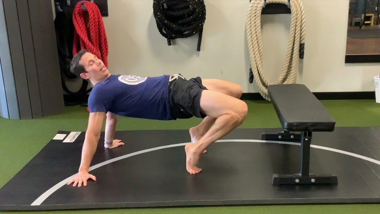 How to Open the Hip Flexors With Table Top Alternatives - YouTube
