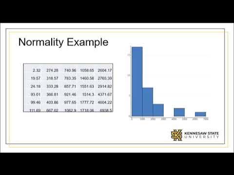 28 Coping with Non Normal Data in Process Capability - YouTube