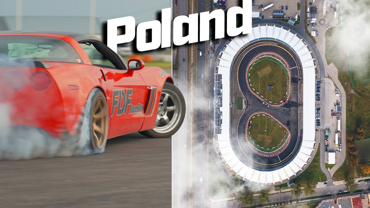 Simulating the Drift Masters Poland Track with the Corvette! - YouTube