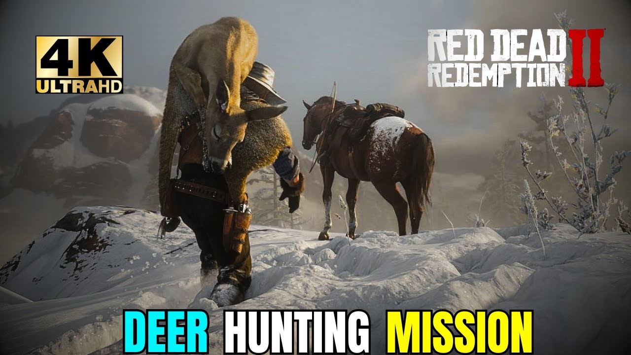 Deer Hunting Mission | RED DEAD REDEMPTION 2 | GAMEPLAY # 9 - YouTube