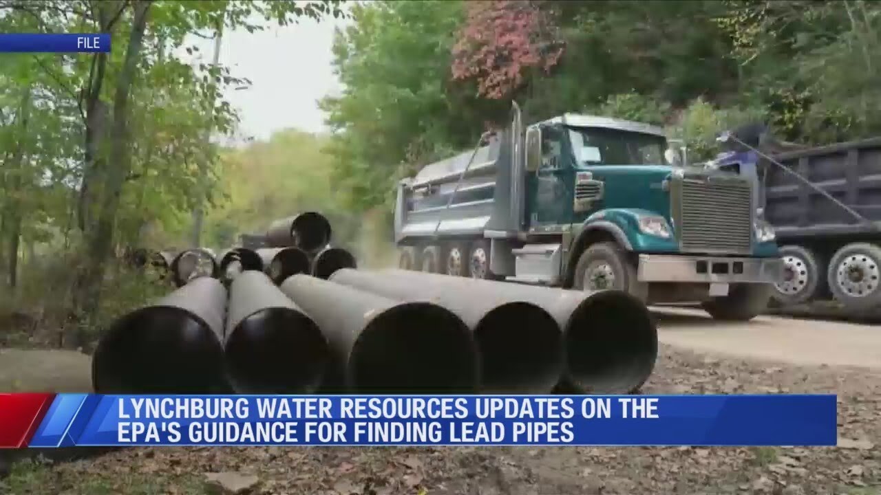 Lynchburg updates on EPA's guidance on removing lead pipes - YouTube