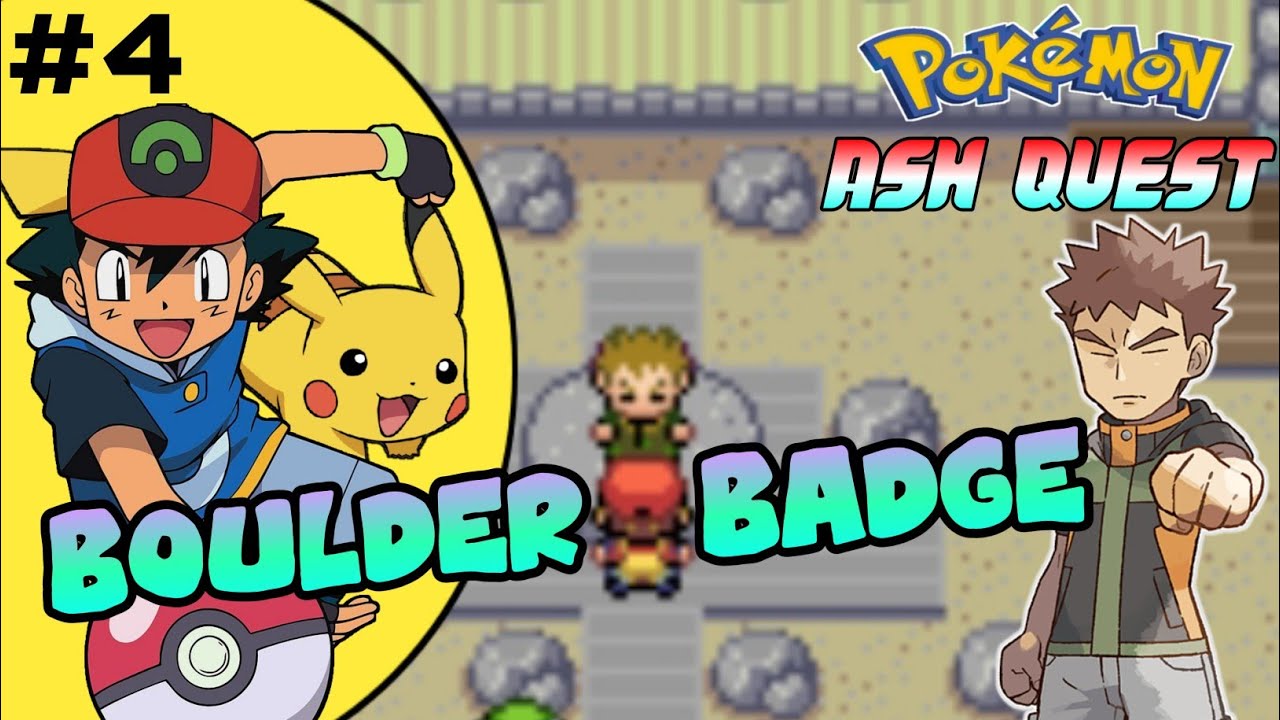 Pokemon Ash Quest #4 | Pewter City Badge | - YouTube