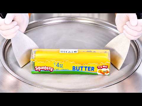 ASMR | Ice Cream Rolls - Butter Squeeezy
