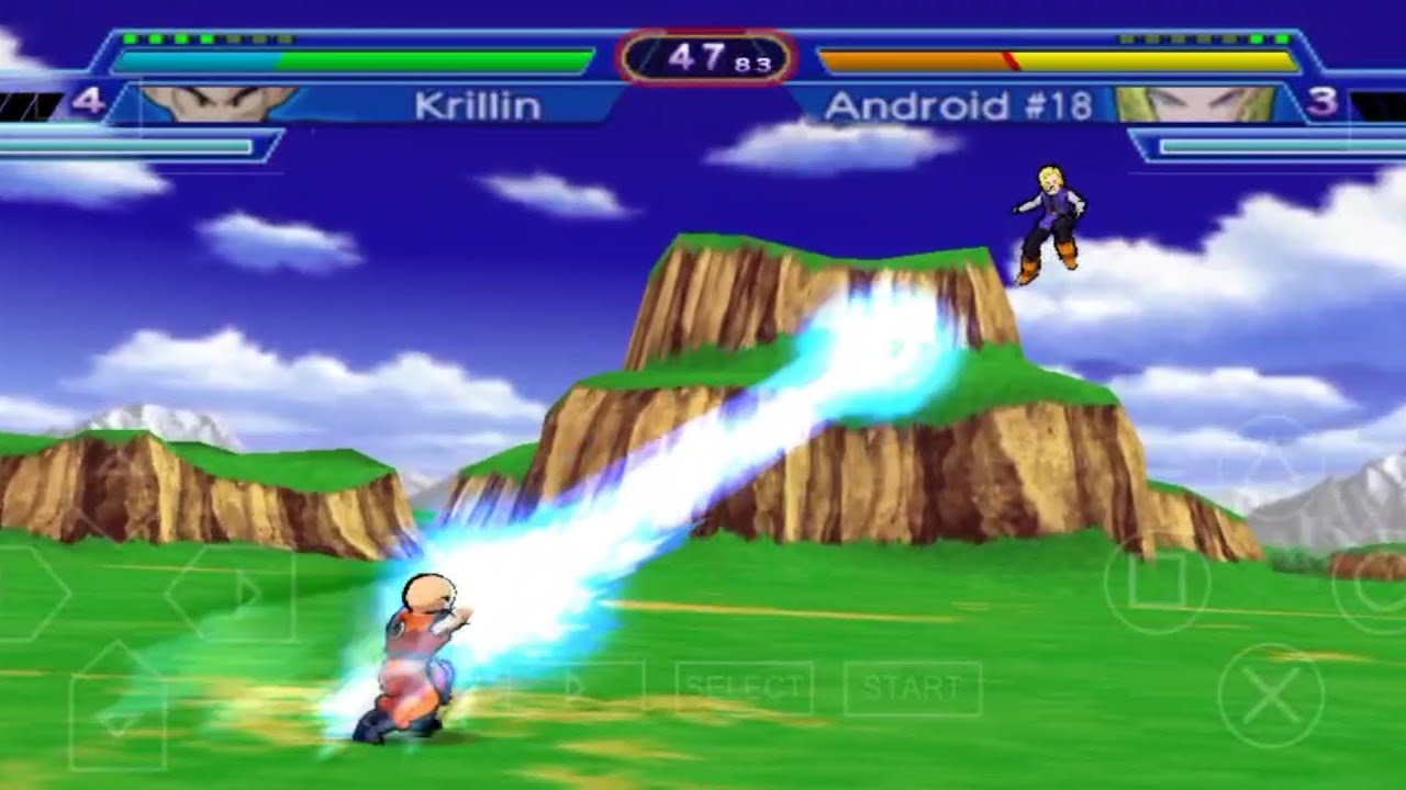 Krillin vs. Android #18. Dragon Ball Z : Shin Budokai 2 Gameplay. - YouTube