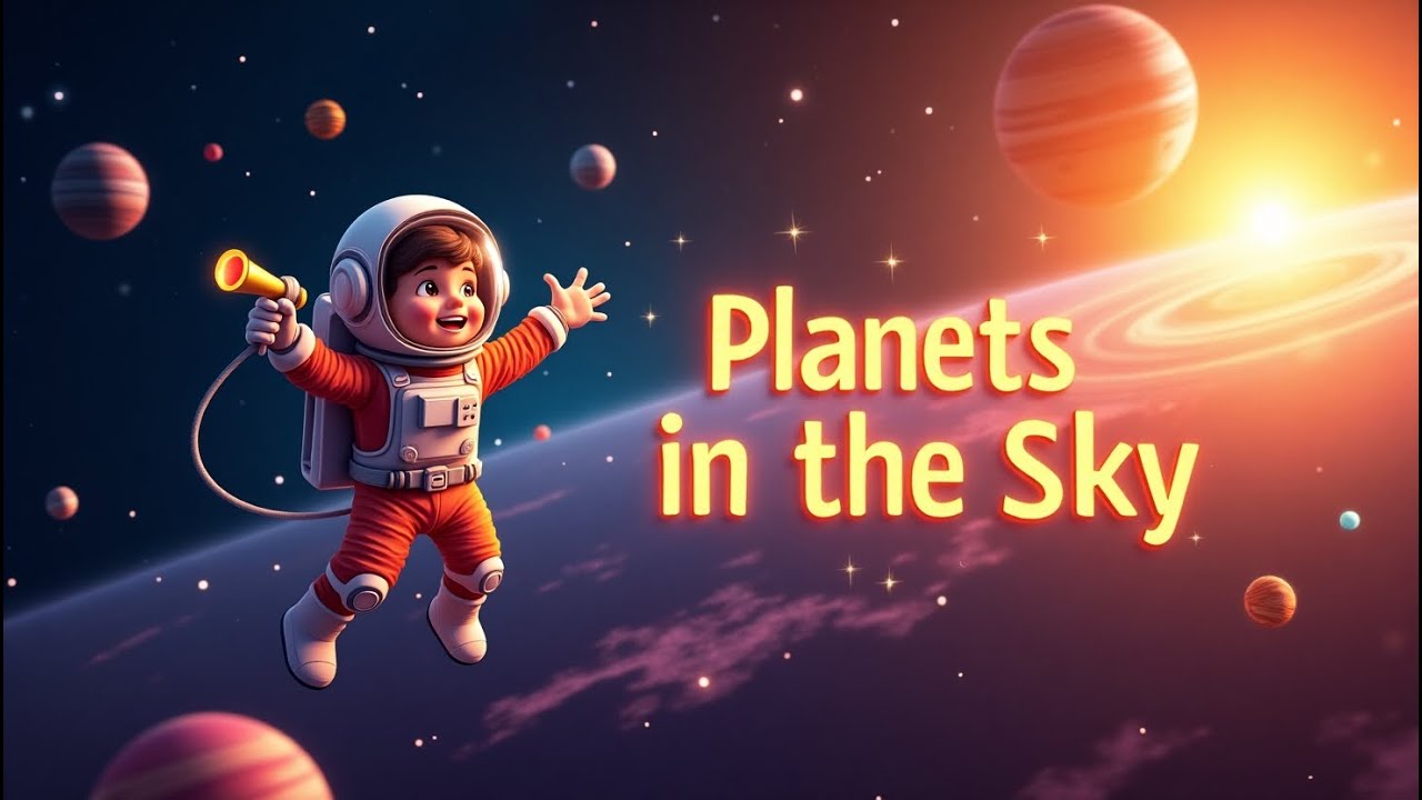 Planets in the Sky | Kids Educational Video - YouTube