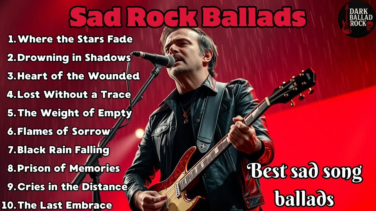 Ultimate Sad Rock Ballads 🎸💔 – Deep Emotional Slow Rock Songs for ...