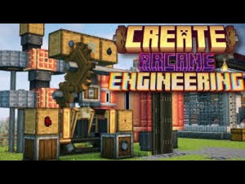 Minecraft: Create Arcane Engineering | Actually finishing Chapter 1 ...