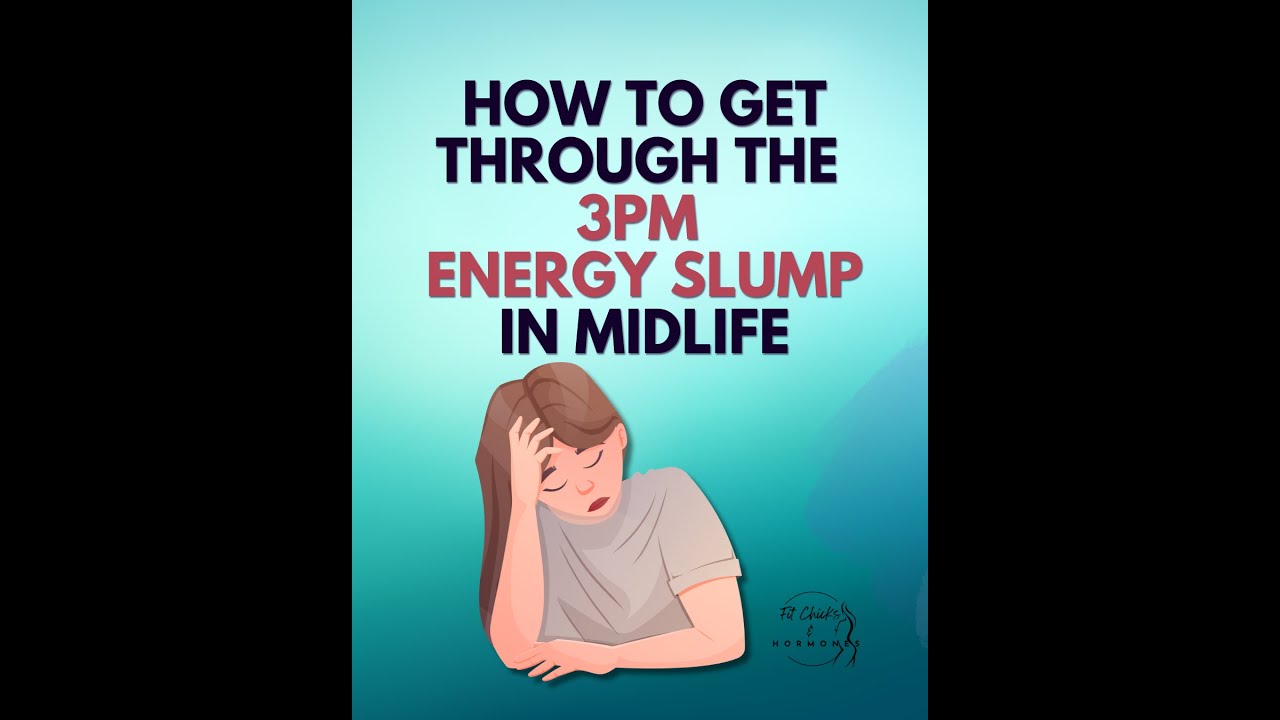 How to get through the 3PM Energy Slump! - YouTube