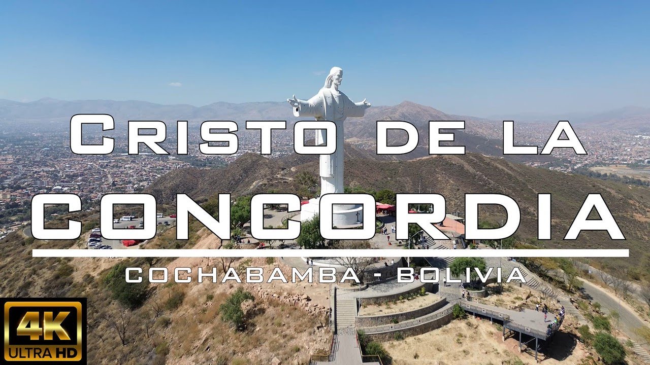 【4K】CRISTO de la CONCORDIA - Cochabamba (Bolivia) - YouTube