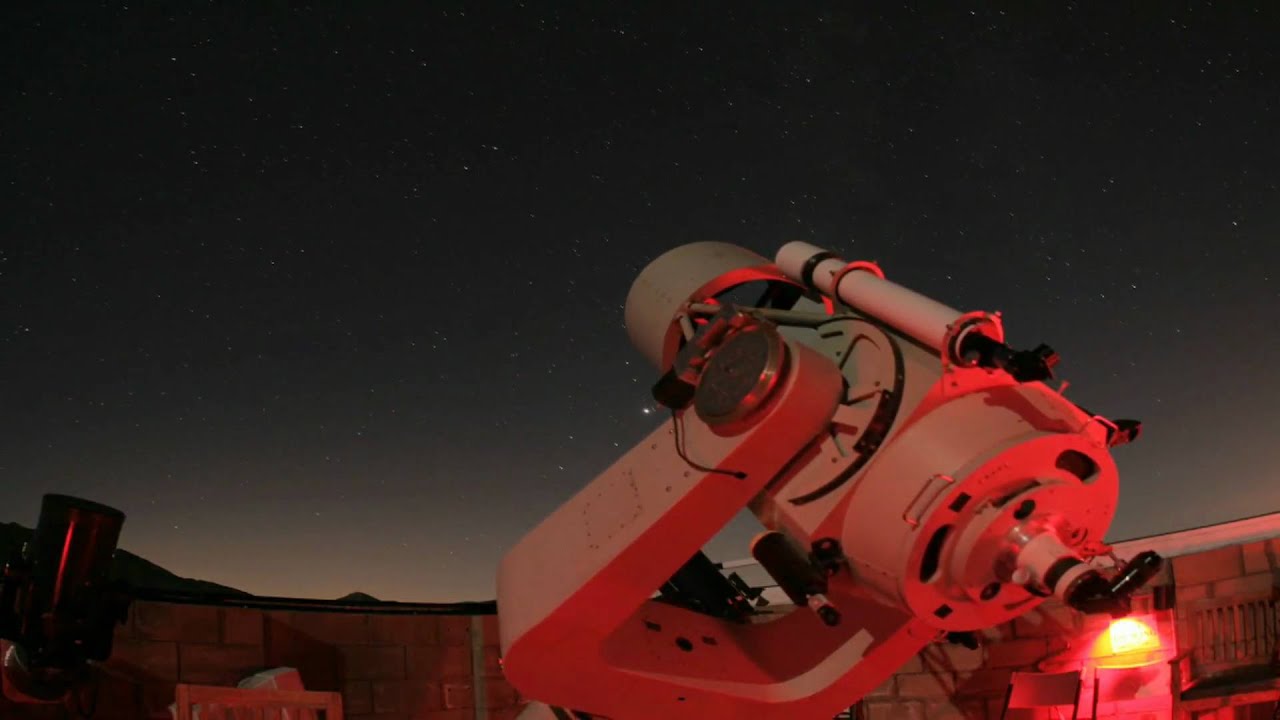 Orange County Astronomers 22" Kuhn Telescope - Timelapse - YouTube