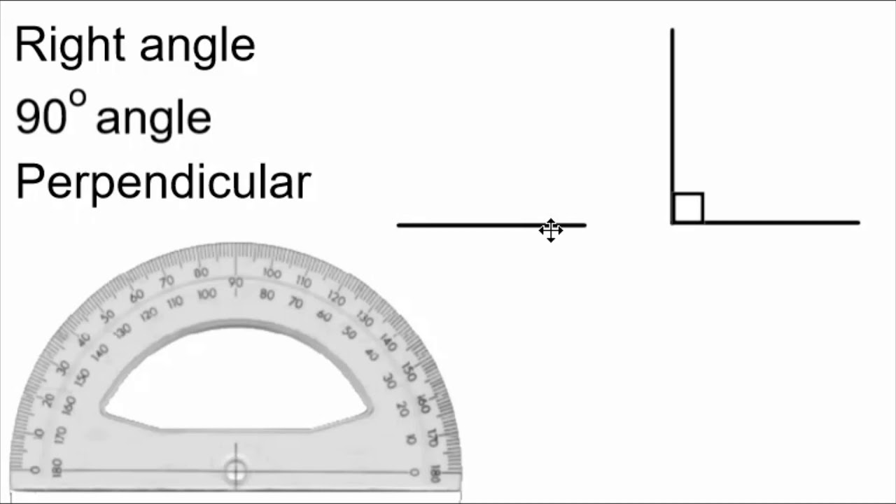 Right Angle - What it is and How to Draw it - YouTube