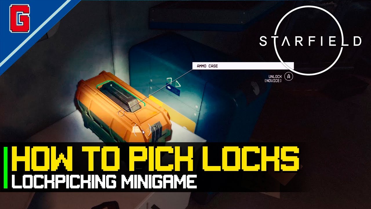 How To Lock Pick In Starfield - YouTube