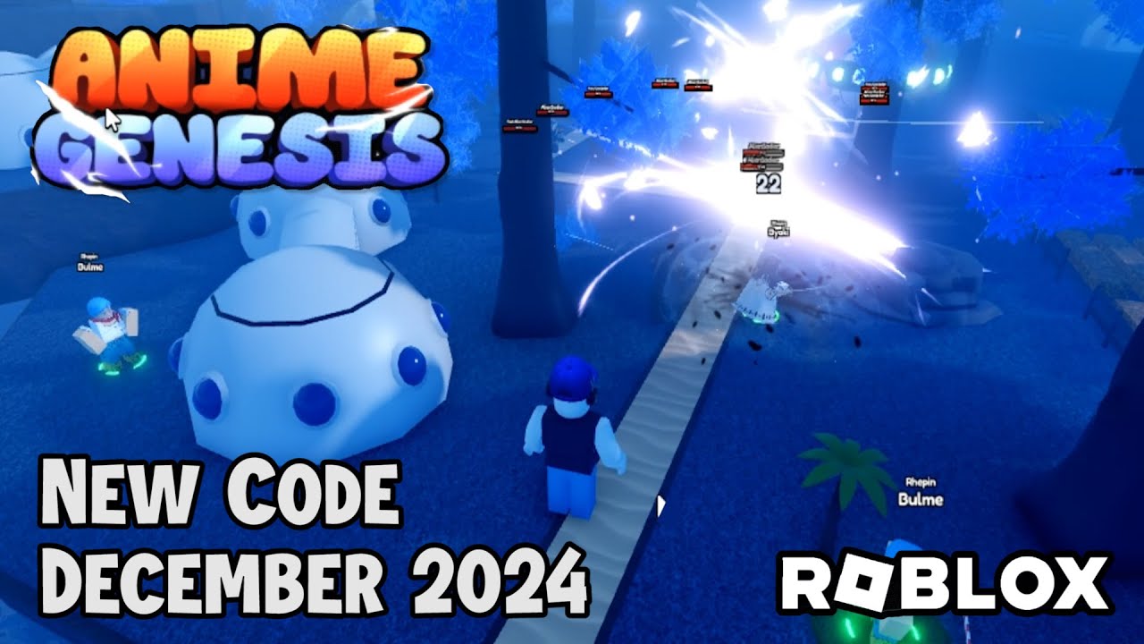 Roblox Anime Genesis New Code December 2024 - YouTube
