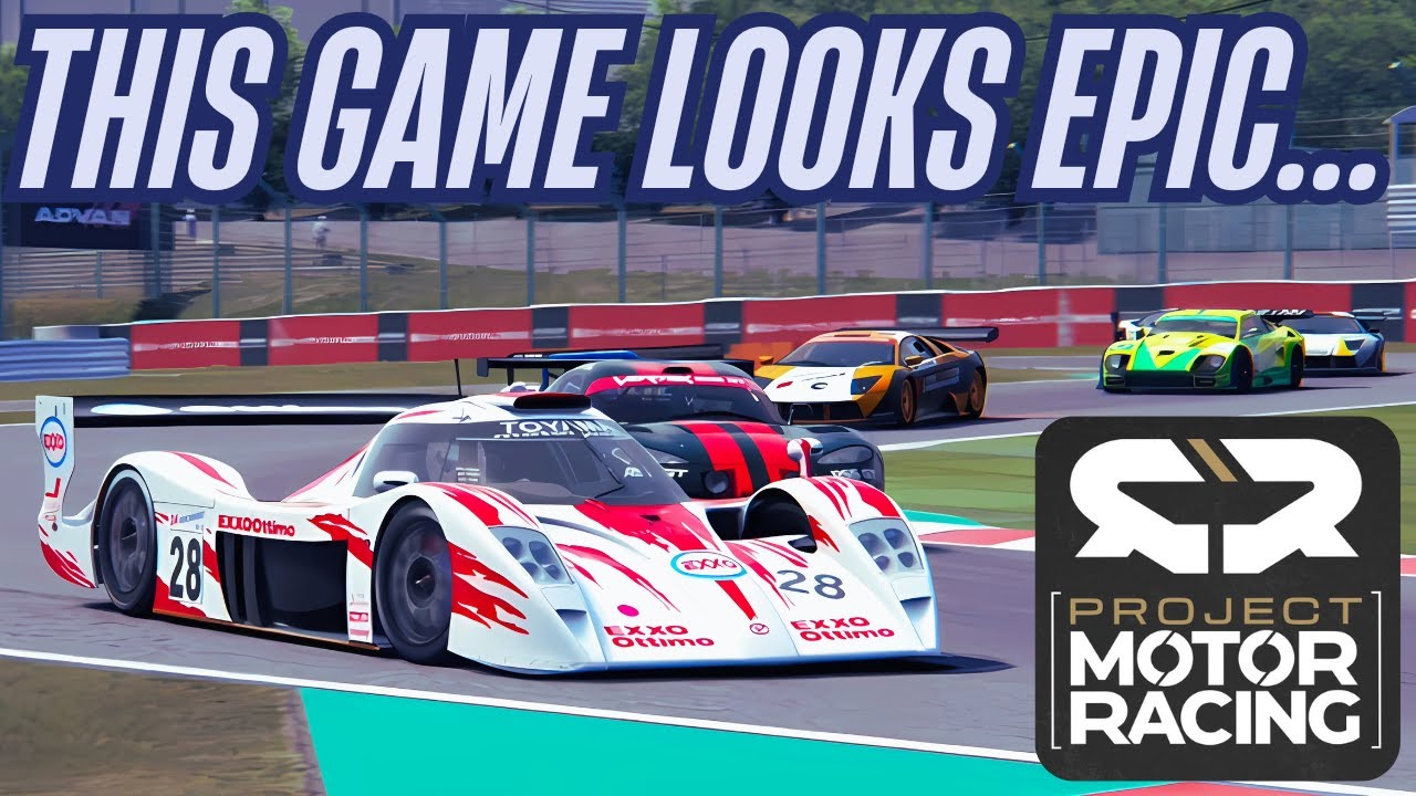 Project Motor Racing Looks EPIC | Race Sim Studio GT Legends Pack - YouTube