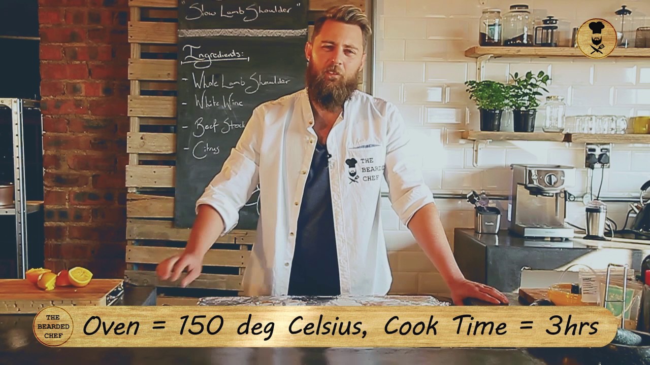 The Bearded Chef: Lamb Shoulder - YouTube