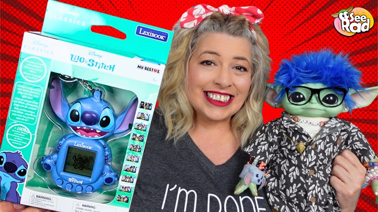 Lexibook Disney Stitch My Best-E Interactive Portable Companion (How To ...
