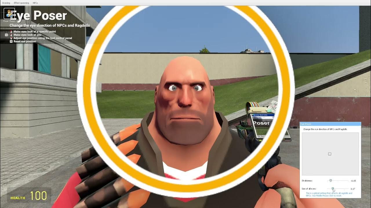 Garry's Mod Eye Poser Tool has finally updated - YouTube