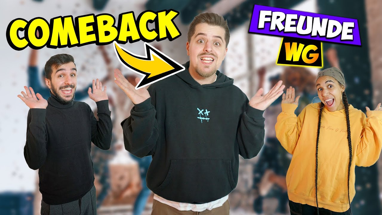 JAY IST ZURÜCK IN DER FREUNDE WG! | Freunde WG #156 - YouTube