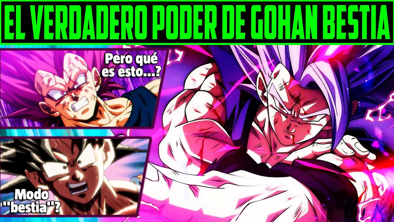 Gohan Bestia se ENFRENTA a Vegeta Ultra Ego - DB: The Pride of the ...