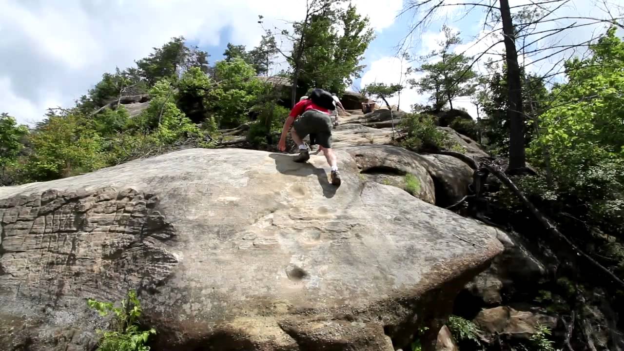 Climbing Indian Staircase - YouTube