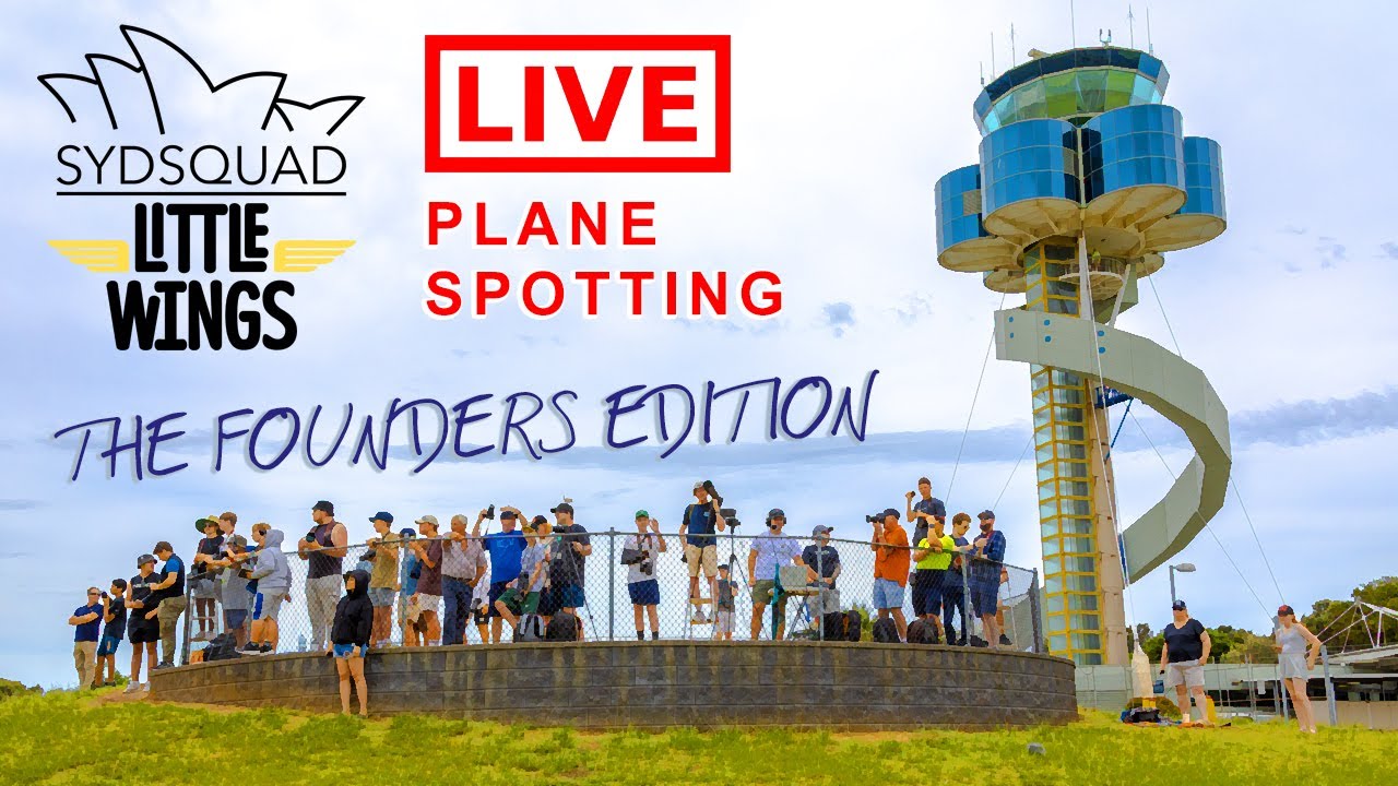 🔴 "The Founders Edition" - Part 1 - Plane Spotting @ Sydney Airport - w ...