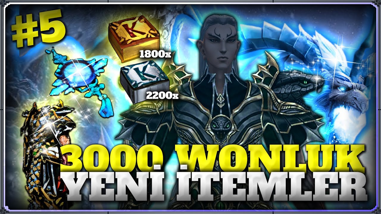 BALATHOR İÇİN +3000 WON DEĞERİNDE YENİ İTEMLERİMİZ VE SON ADIMLAR ...