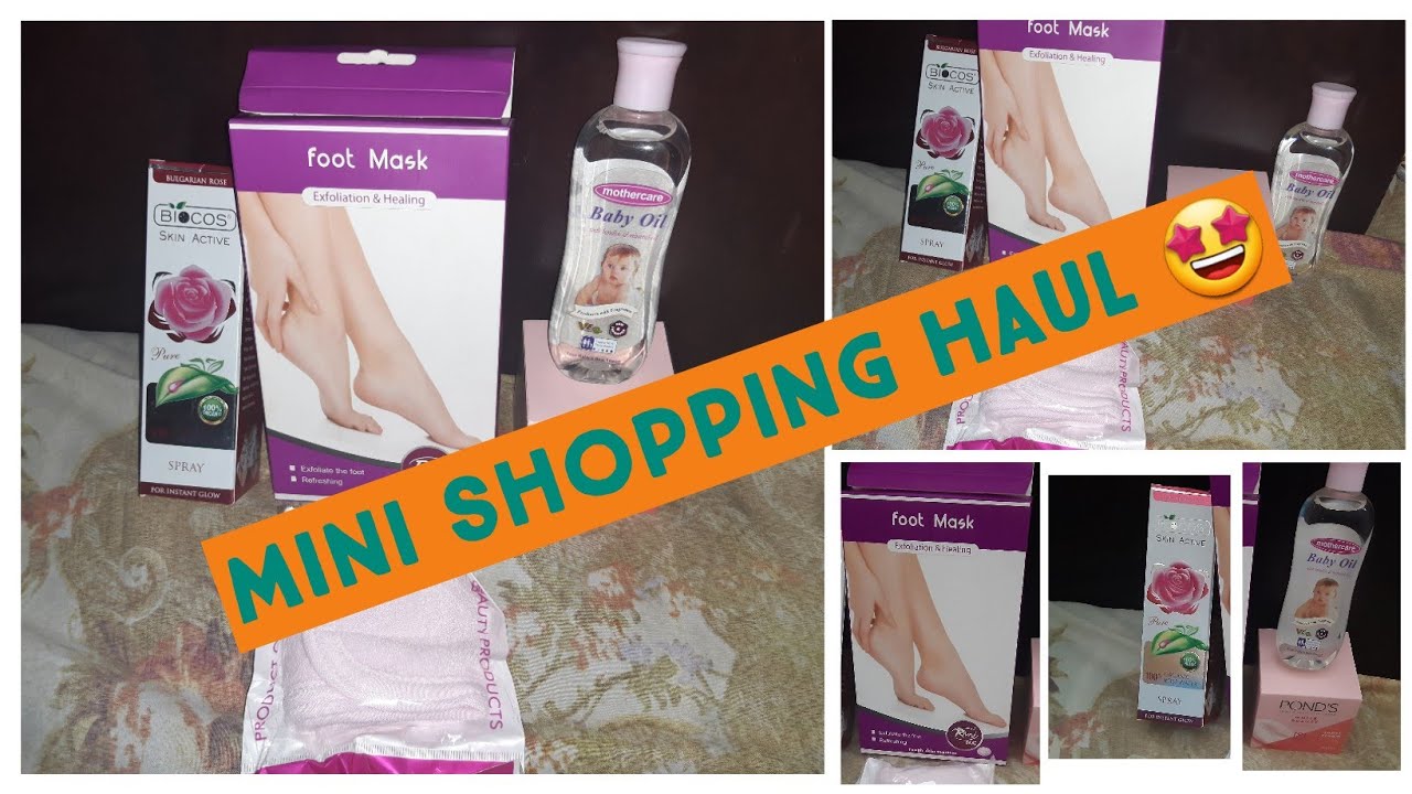 My Mini Shopping Haul 😍!!!!!!!!!! - YouTube