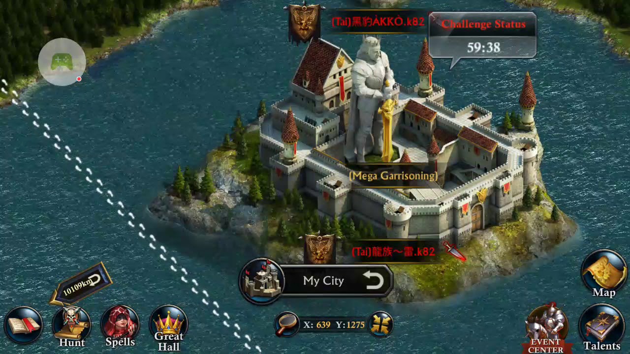 KOA king of Avalon dragon warfare kvk exculabar invasion part five ...