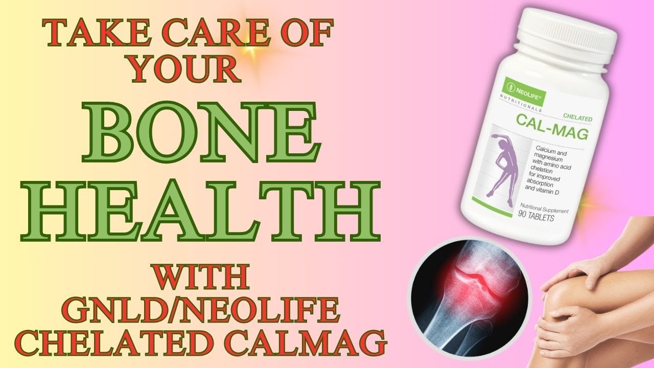 NeoLife Chelated Cal-Mag with 500 IU Vitamin D3 - 90 Tablets - YouTube