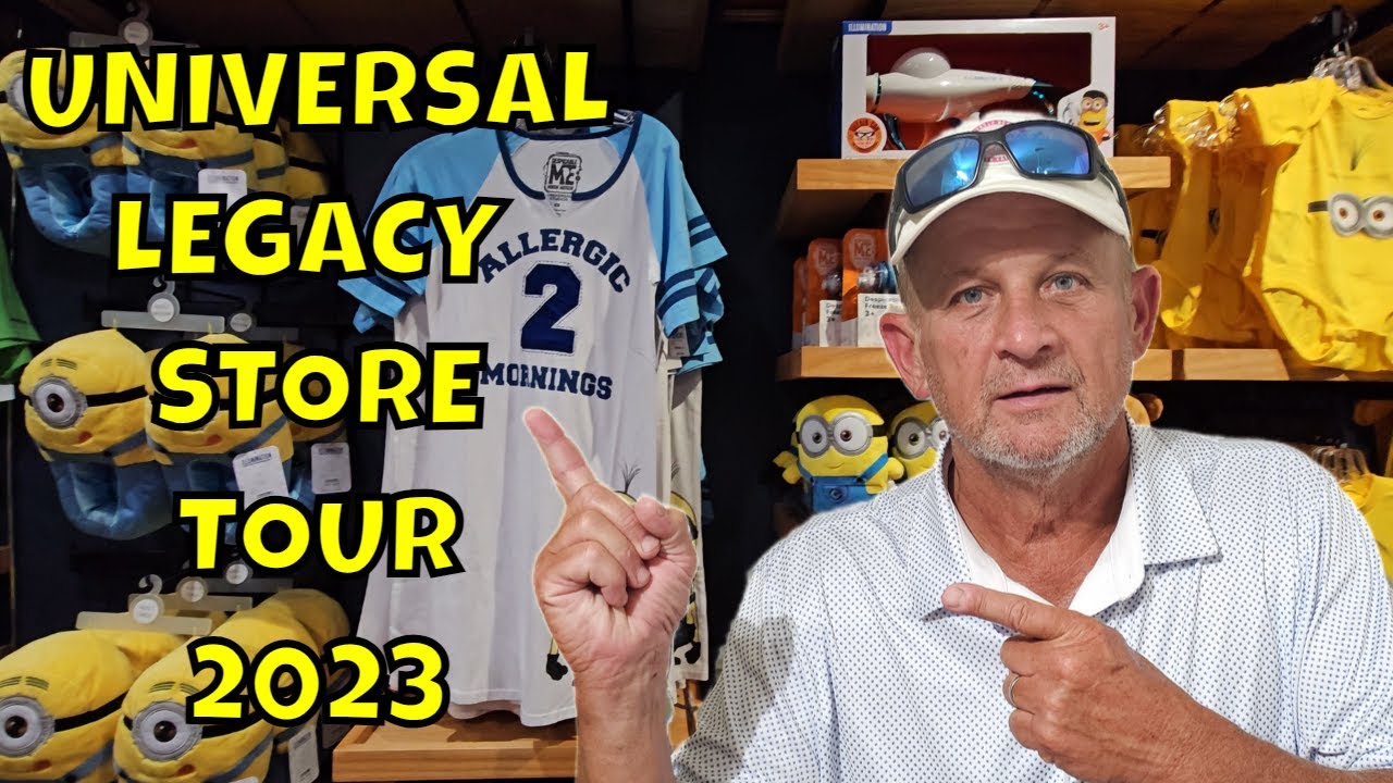 Universal City Walk: A Walking Tour Of The Universal Legacy Store - YouTube