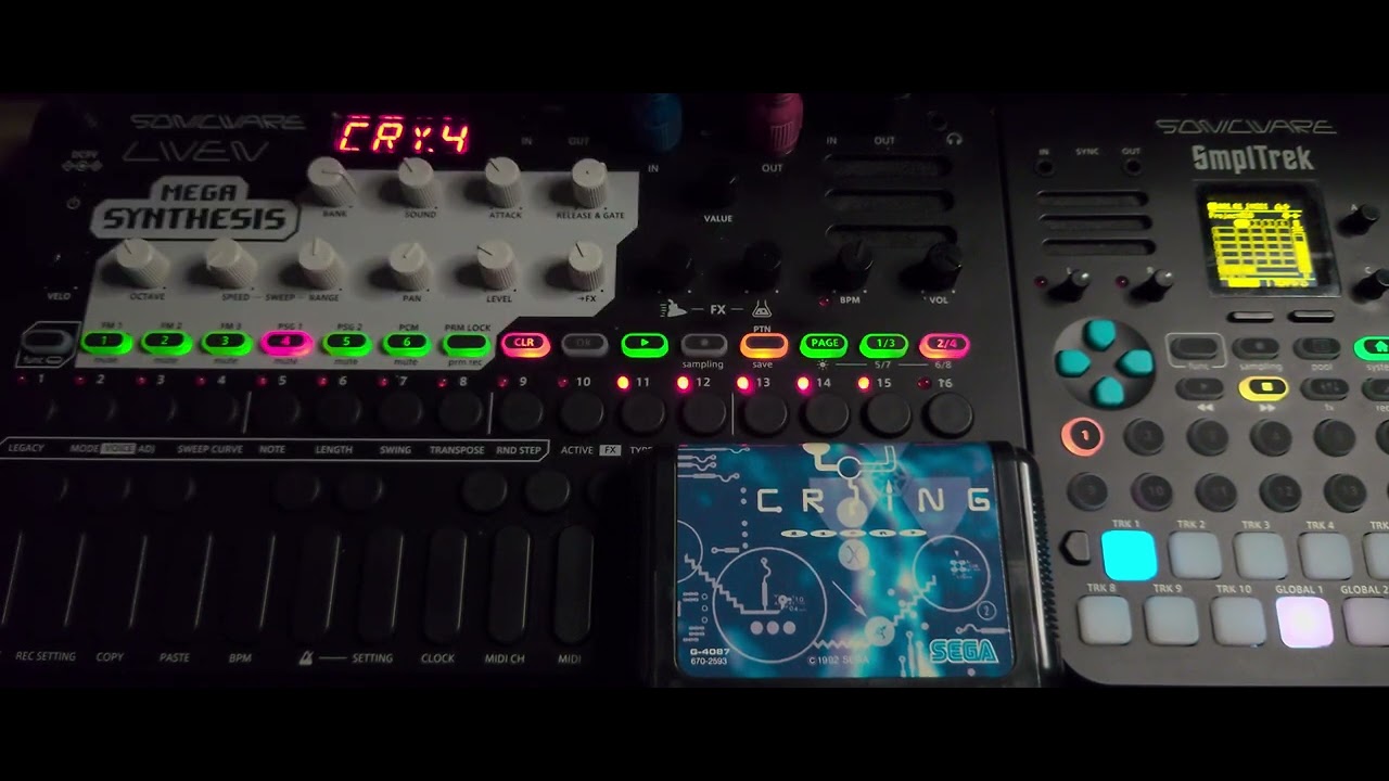 Bio-Hazard Battle(CRYING) - Stage7 - / SONICWARE MEGA SYNTHESIS - YouTube