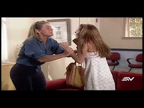 Lazos de Familia - Helena cachetea dos veces a Irís 