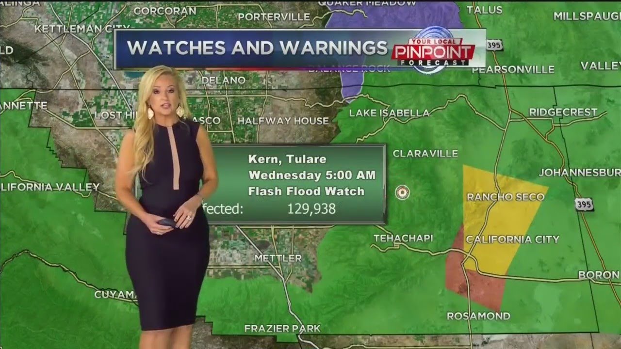 Thunderstorm Warning issued for Kern County desert area until 7 p.m ...