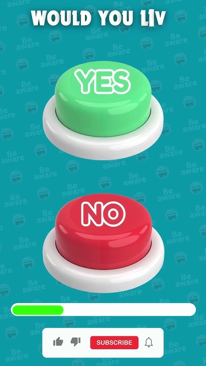 Yes or No Button : Instant Decisions - YouTube