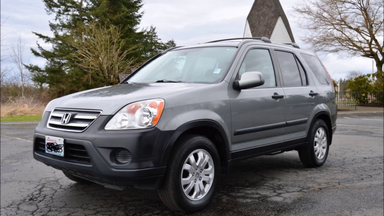 2006 HONDA CRV EX AWD VTEC 2.4L 4-CYL 4WD 1 OWNER 38 SERVICE RECORDS ...