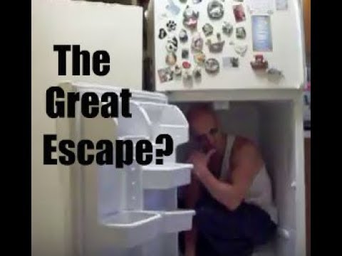 Mythbusting: Can I Escape a Locked Refrigerator (ALIVE)? Let's Find Out ...