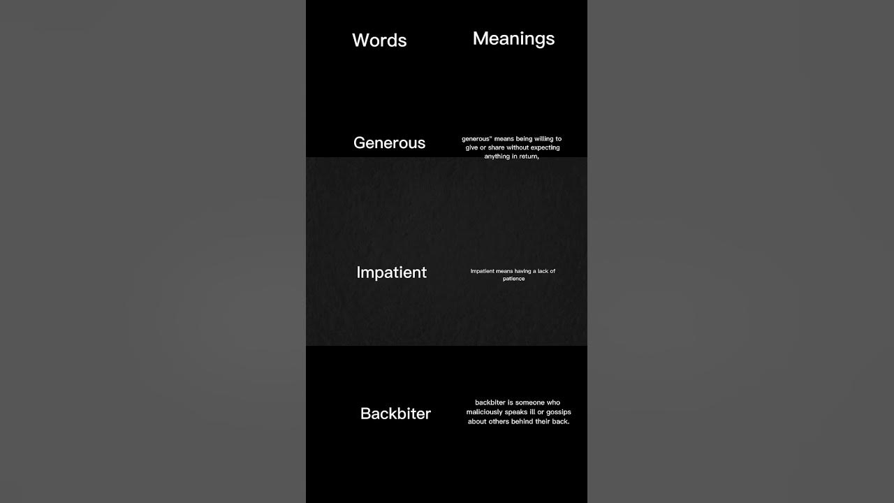 Words Meaning YouTube words-meaning-youtube