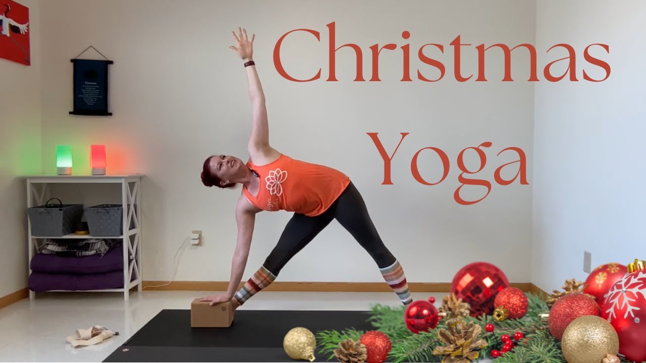 Christmas Online Yoga Class - YouTube