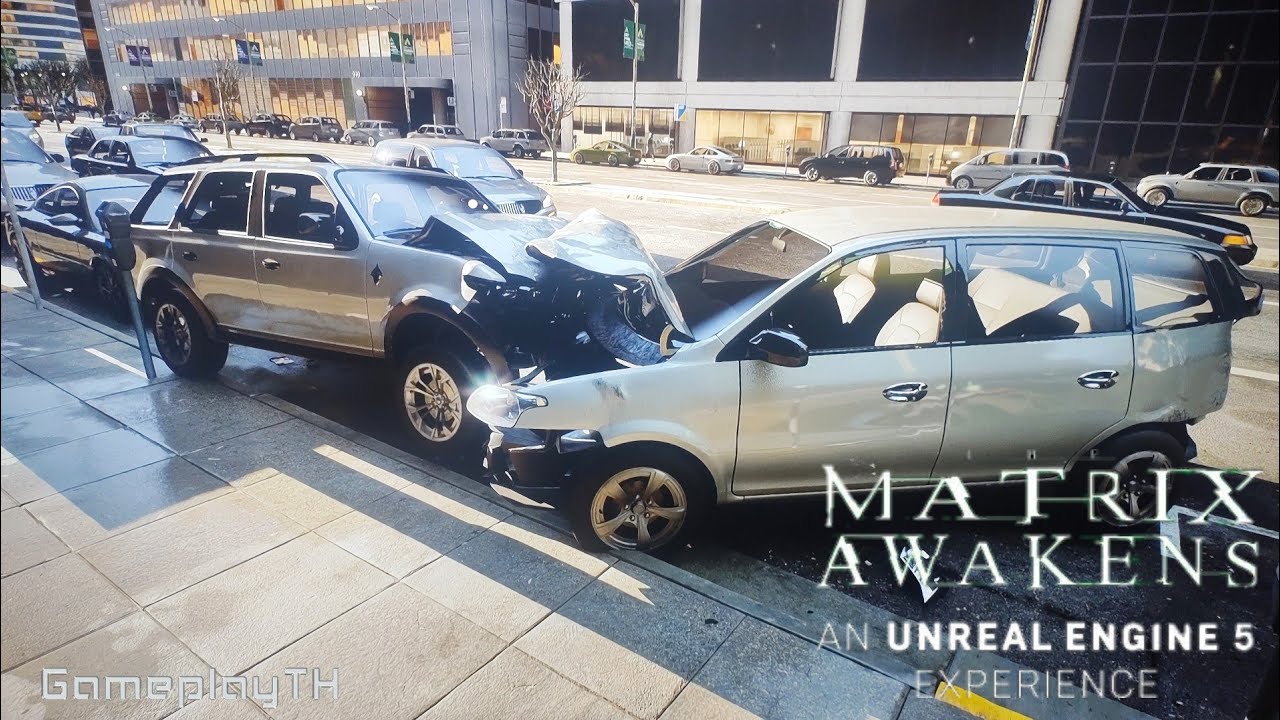 The Matrix Awakens #18- UNREAL ENGINE 5 crash test (PS5) - YouTube