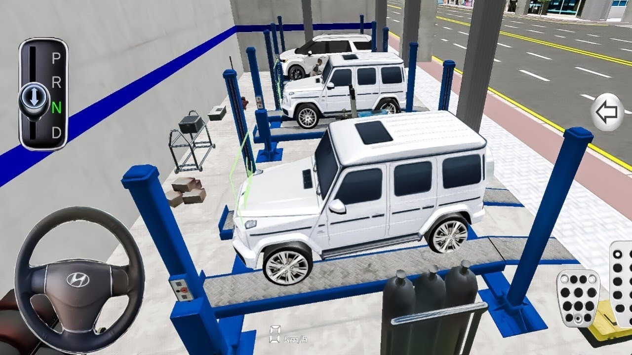 New White Mercedes G70 Car 🚗 Collect Parking In Ready 3D Driving Class ...